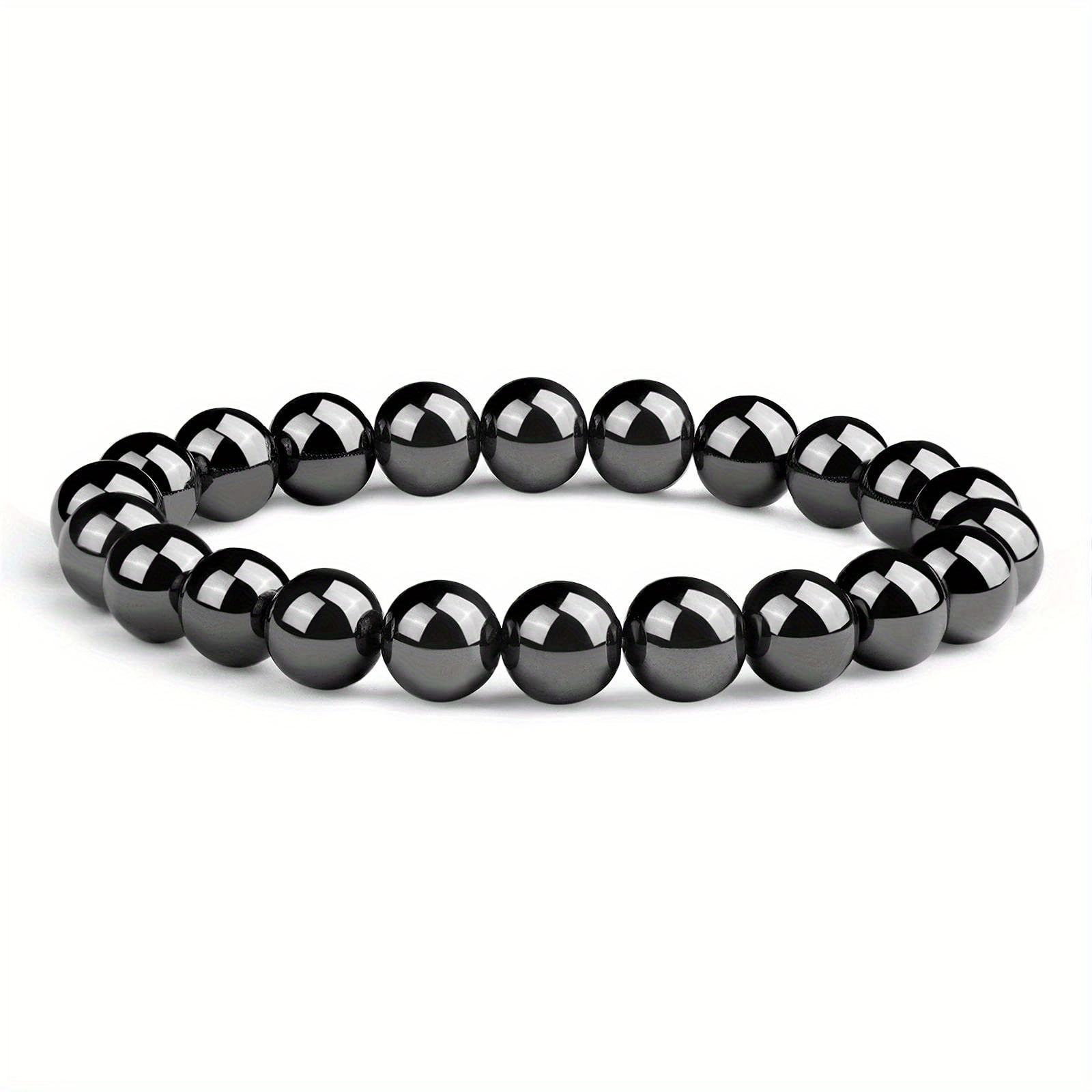 Red Ore Iron Bracelet Magnet Stone Men's Women's Loose Beads - Temu