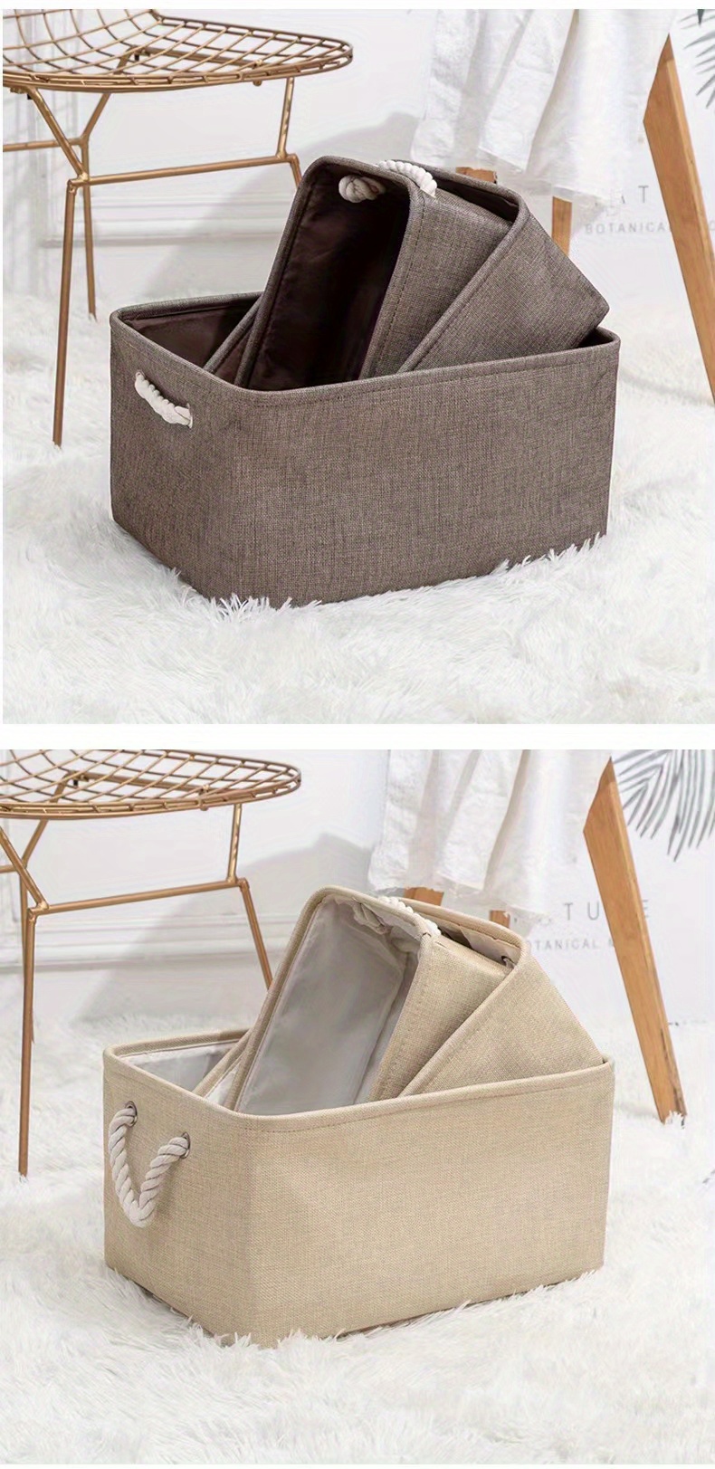Household Dirty Laundry Basket Storage Box Clothes Storage - Temu