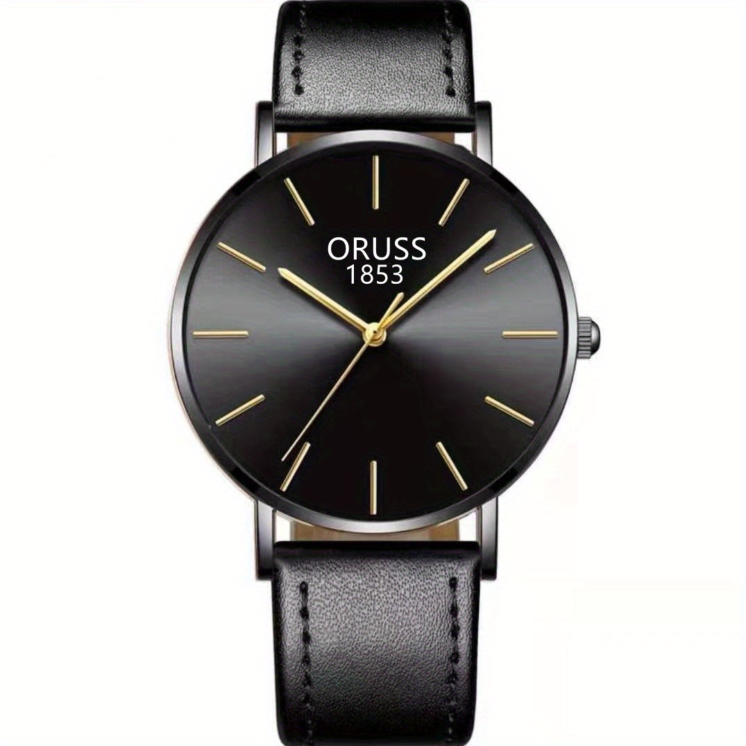 Watch Mens Authentic High Quality Ultra Thin Fashion Trend | Temu Temu