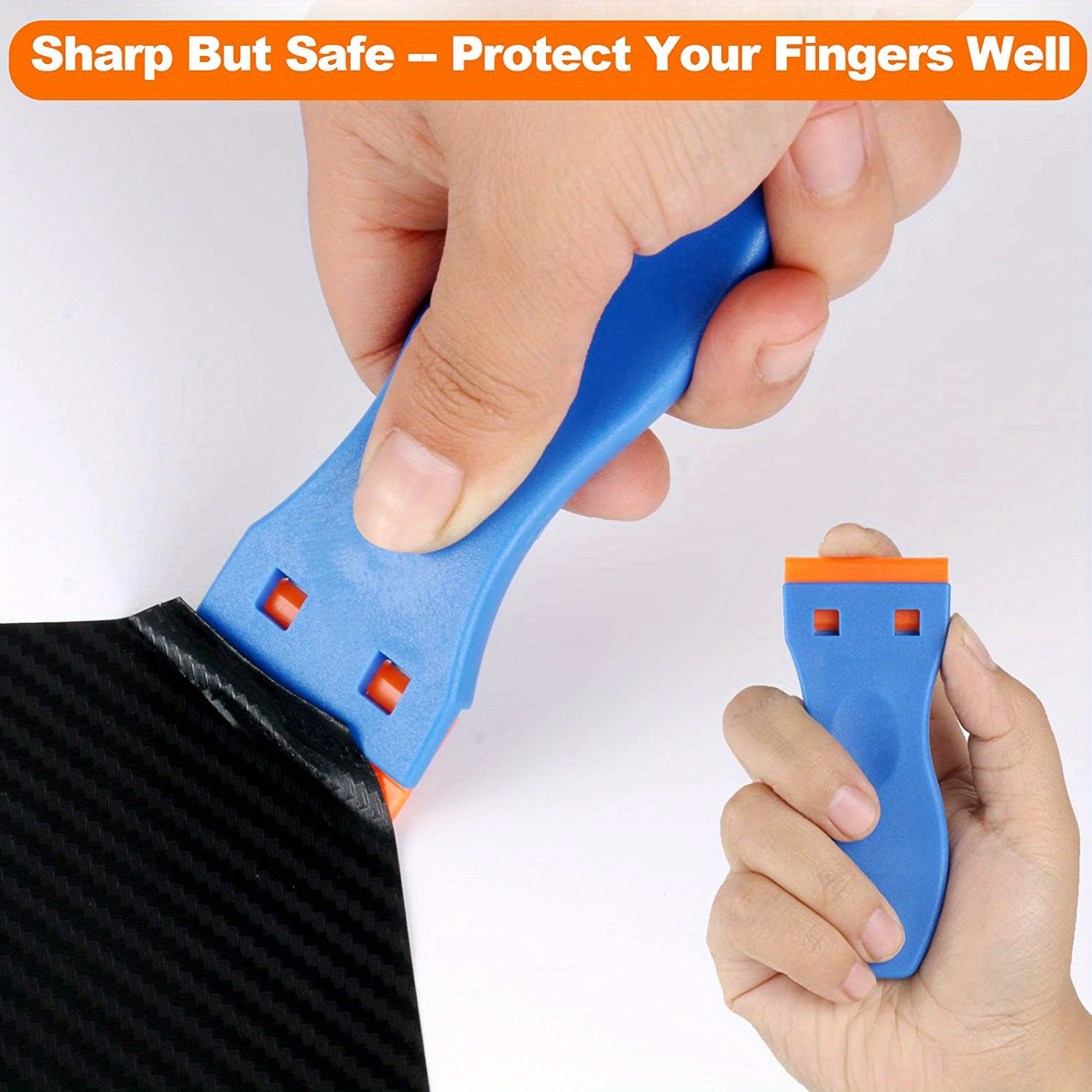 Plastic Razor Blade Scraper Scraper Tool 20 Plastic Blades - Temu