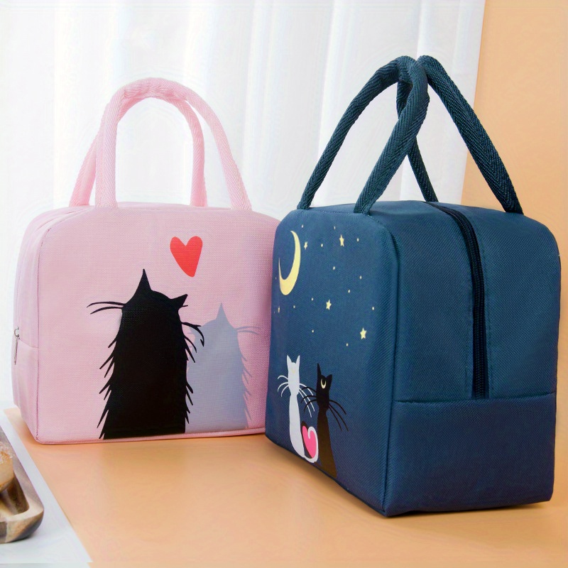 Insulated Lunch Bag Cartoon Bento Bag Picnic Bag Handheld - Temu