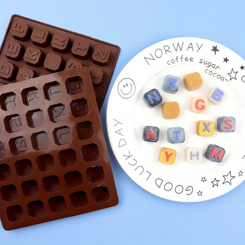 Chocolate Mold Alphabets 26 English Letters Silicone - Temu Australia