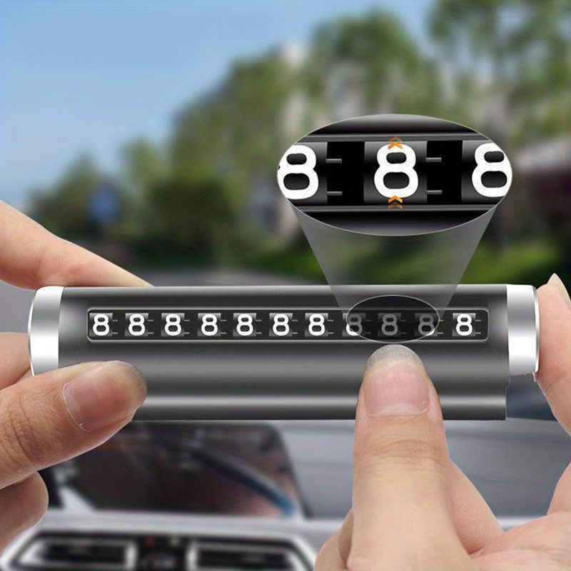 Rv Car Temporary Parking Number Plate Hidden Mobile Phone - Temu