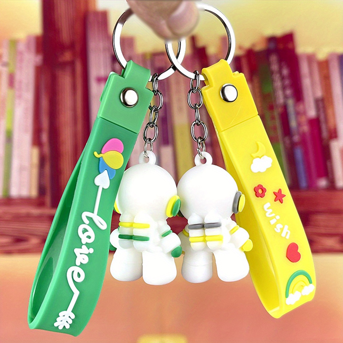 Spaceman Keychain Cute Creative Soft Doll Astronaut - Temu Australia