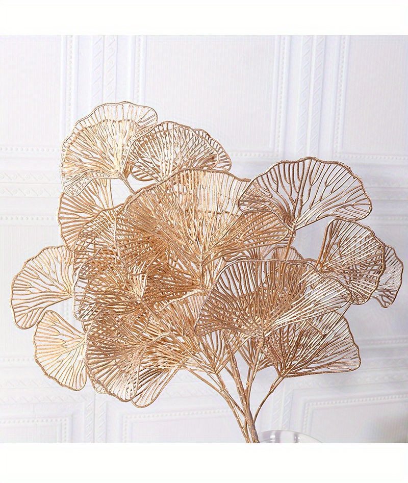 A Single Artificial Ginkgo Leaf, Faux Floral Arrangements For ...