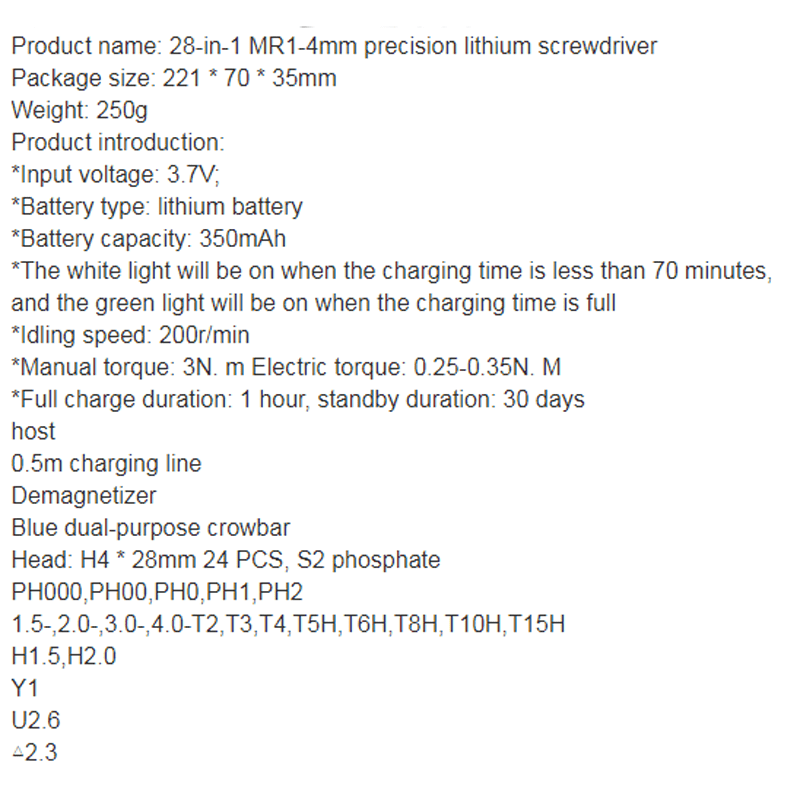 28pcs in Mini Straight Pole Electric Screwdriver Combination - Temu New ...