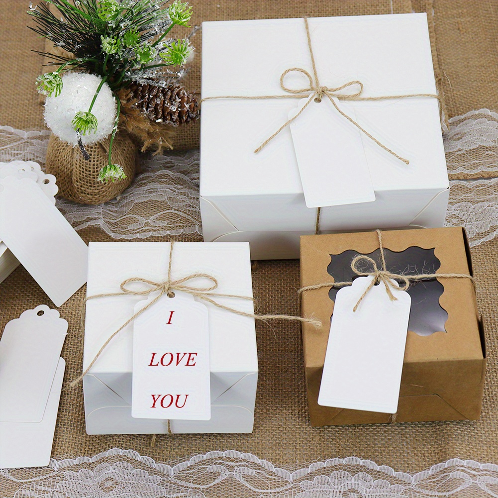 Paper Gift Labels Tags Crafts Weddings - Temu