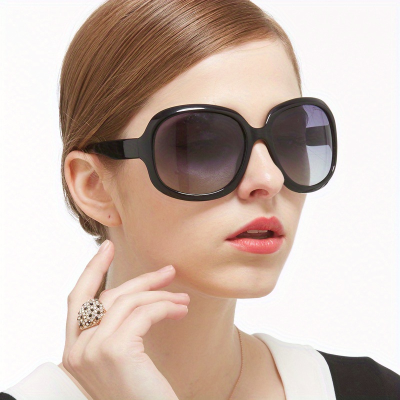 Cat Eye Sunglasses Women Men Solid Color Oversized Gradient Temu New