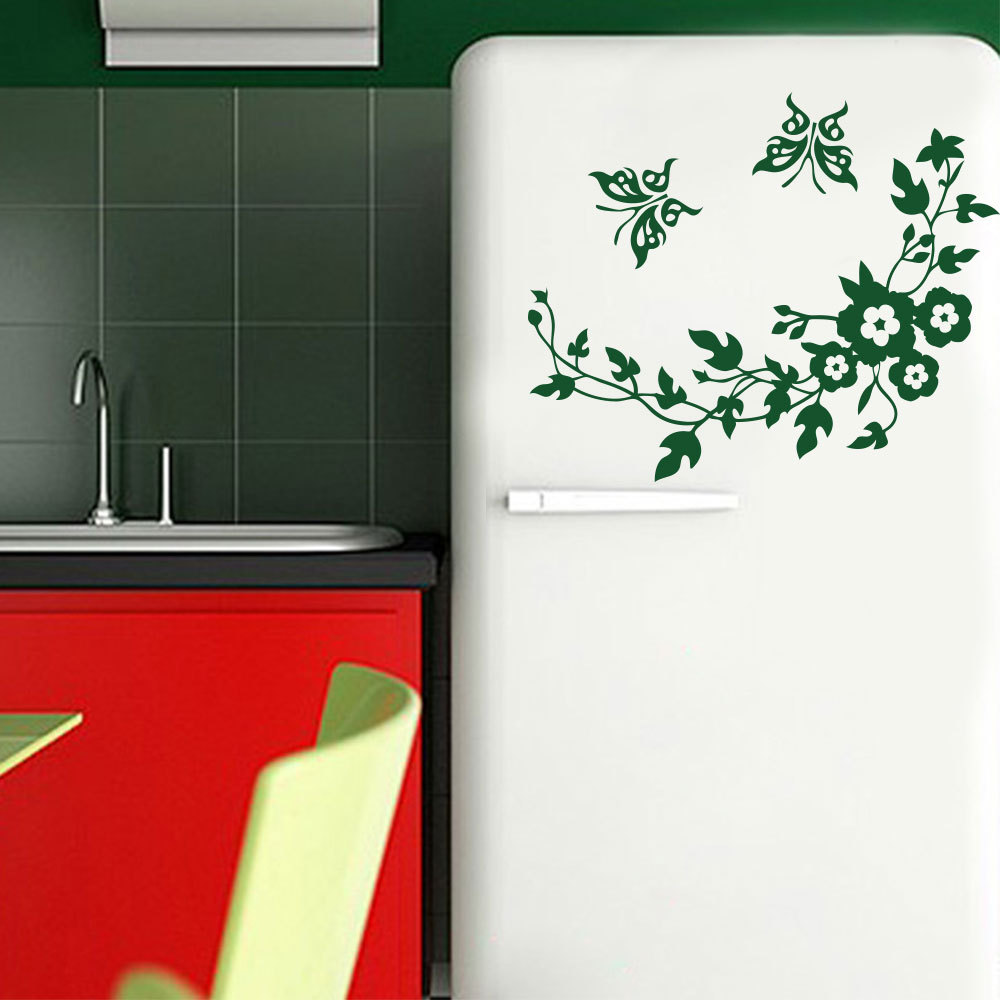 Toilet Fridge Stickers Flower Floral Diy Sticker Bathroom - Temu Australia