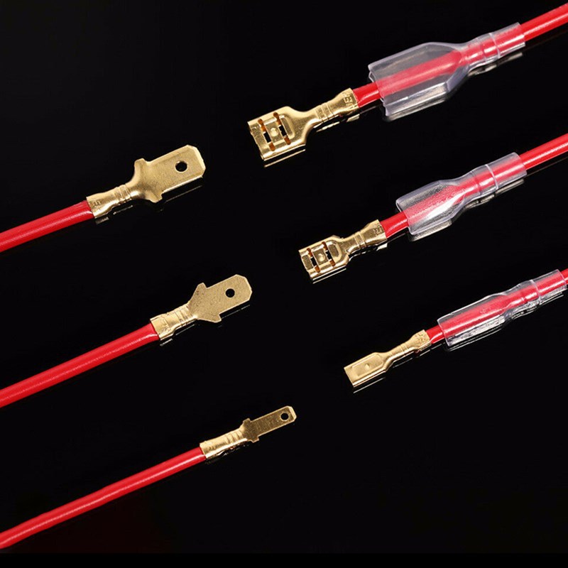 480pcs Quick Splice Wire Terminal Connectors 2 8 4 8 6 3mm Male Female ...