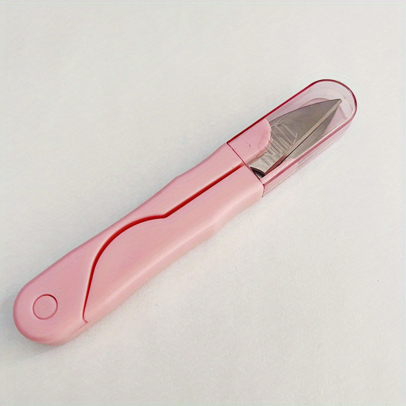 1 Pair Of U Shape Scissors Yarn Scissors Yarn Thread Cutter With ...