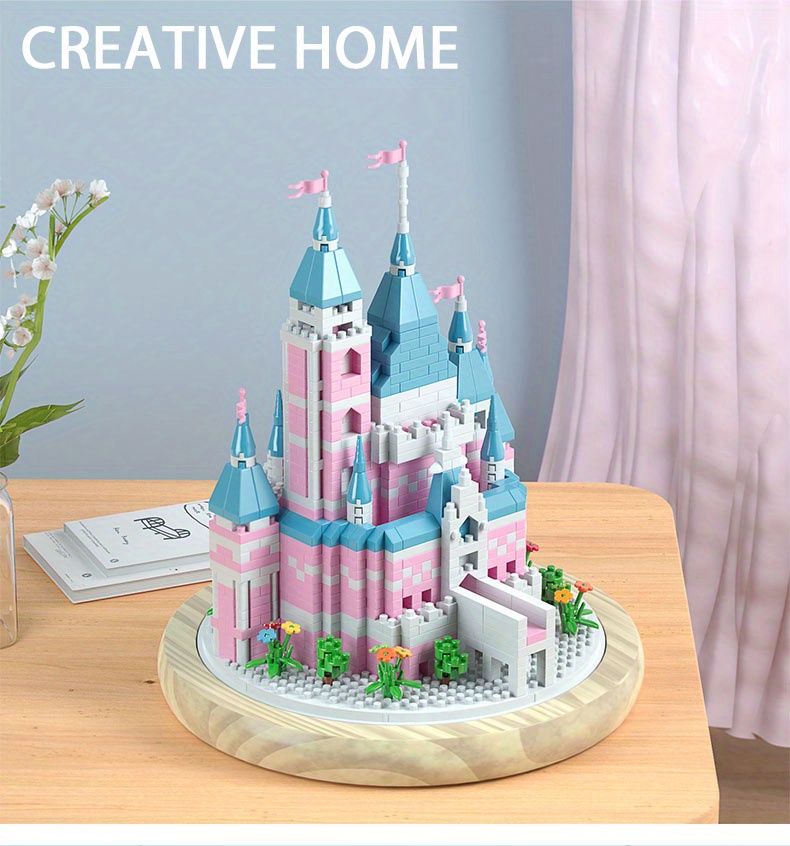 castle model building block assembly toys assembly building - Temu Ireland