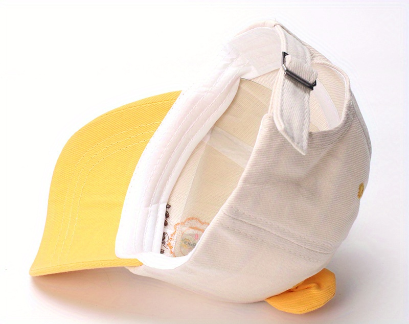 Baby Boys Casual Cute Stitching Cartoon Lion Baseball Cap - Temu Australia