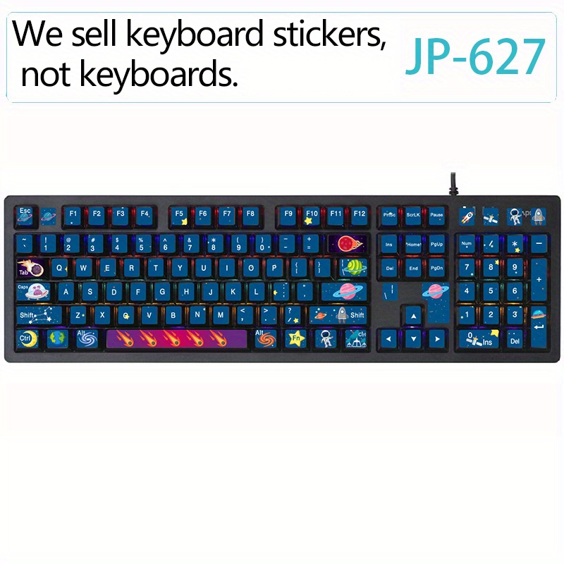 104/108 Keys Creative Cute Pattern Keycap Stickers Cover - Temu