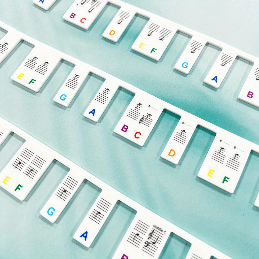 Easter Gift Piano Keyboard Stickers For Beginners Kids - Temu United ...