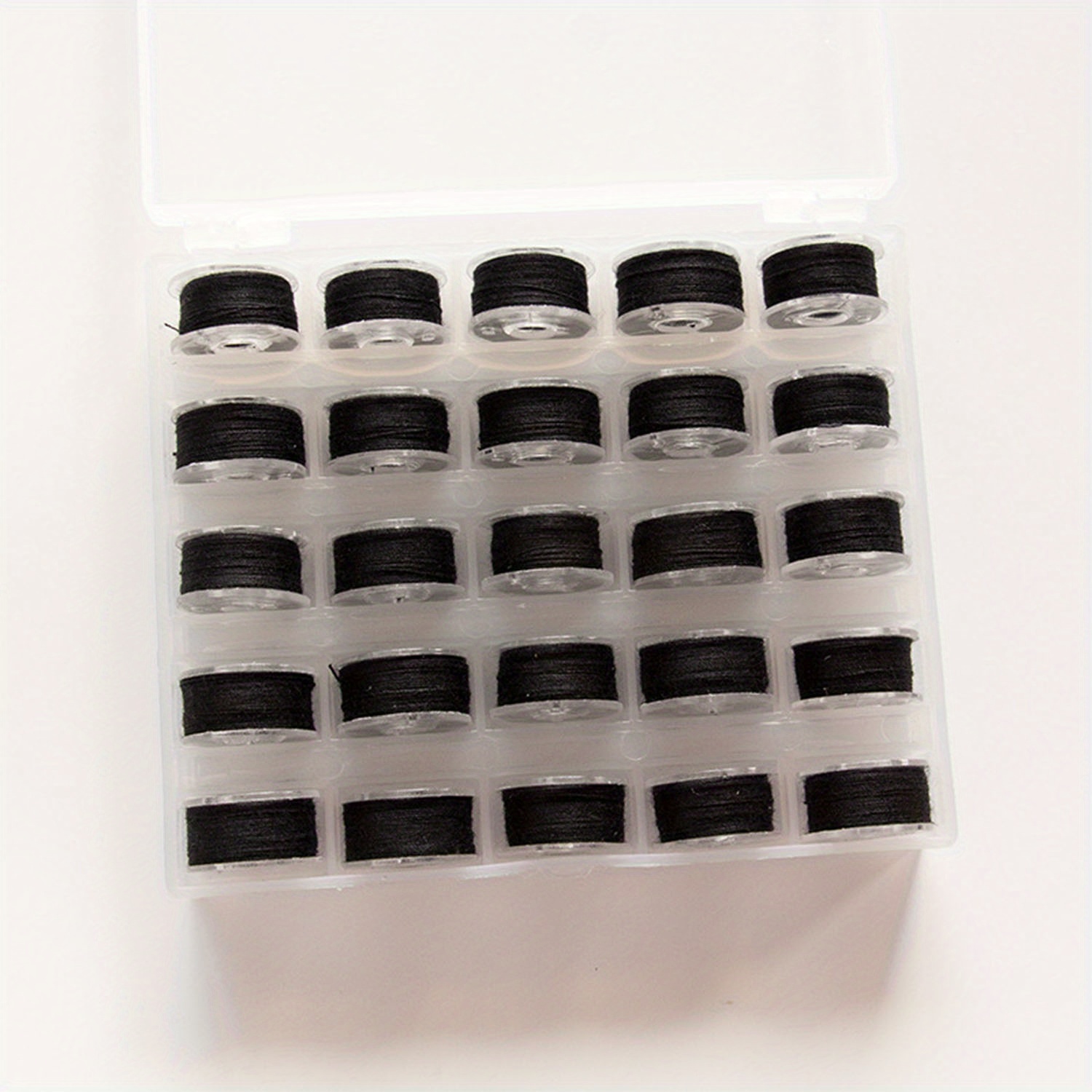 New Brothread 25pcs Assorted Colors Prewound Bobbin Thread For ...