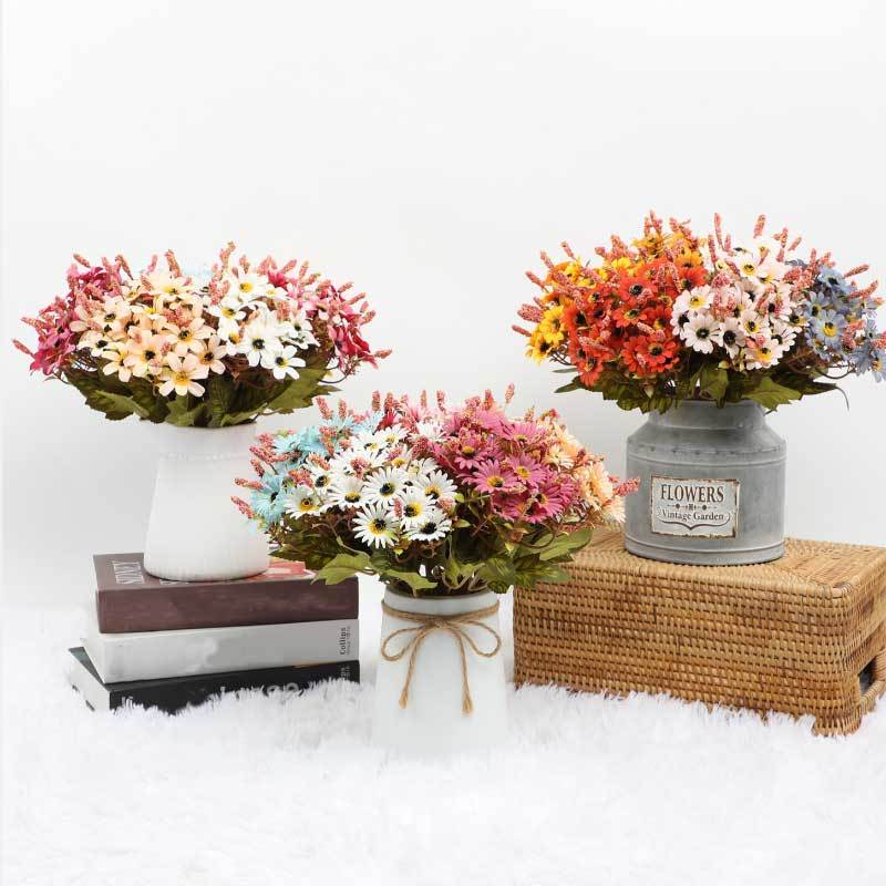 Autumn Color Oil Painting Autumn Chrysanthemum Bouquet Simulation ...