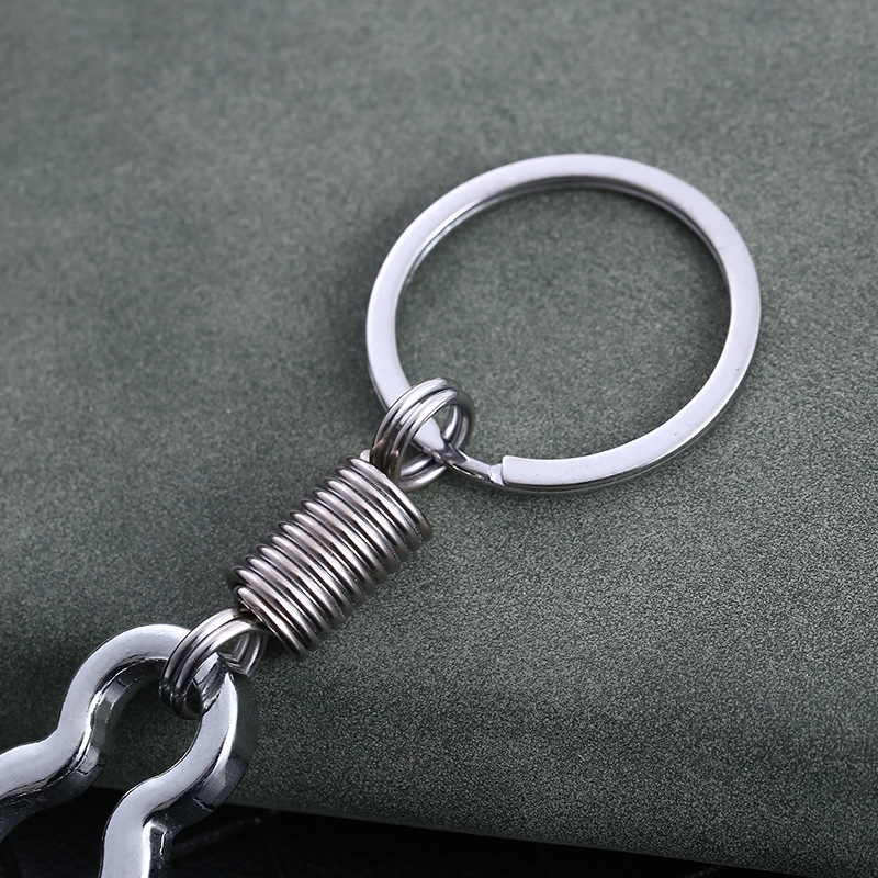 1pc large key shape key ring waist hanging decoration car key chain ...