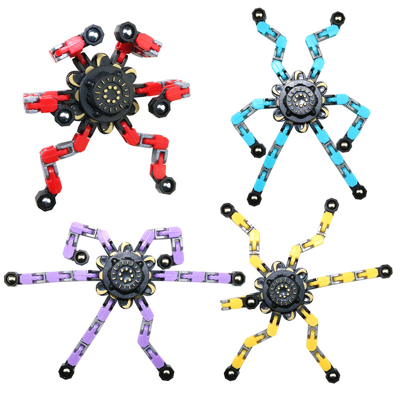 Diy Fingertip Gyro Toy Puzzle Machine Creative Deformation - Temu ...