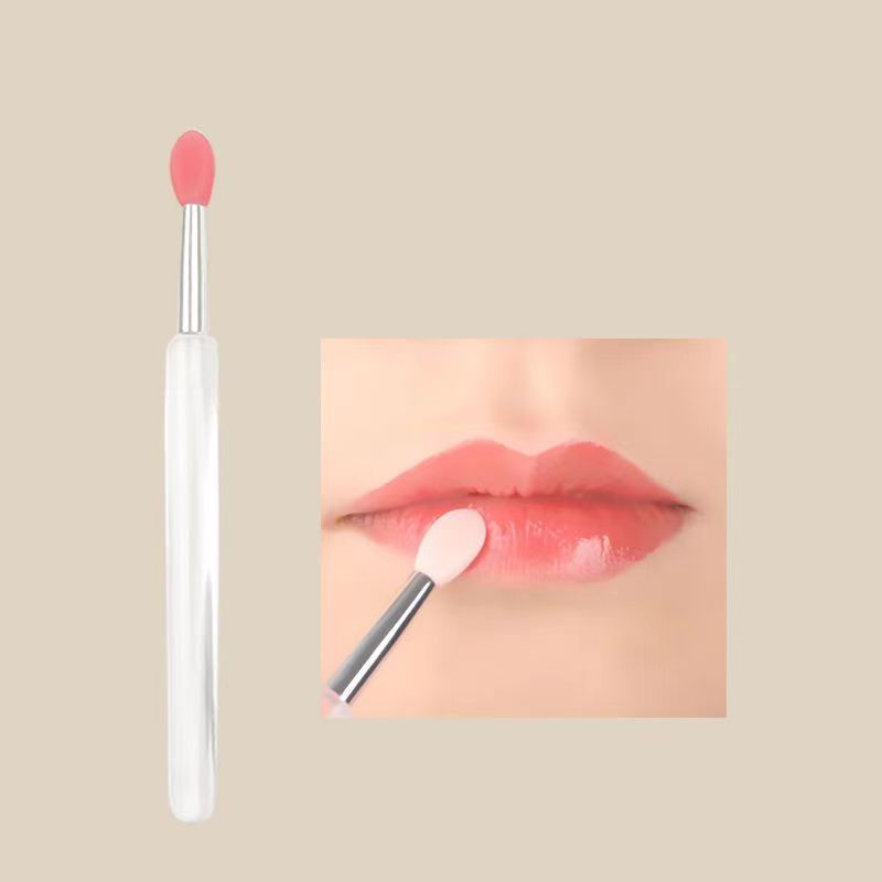 Pincel Silicona Labios Mango Transparente Tapa Herramientas - Temu Mexico