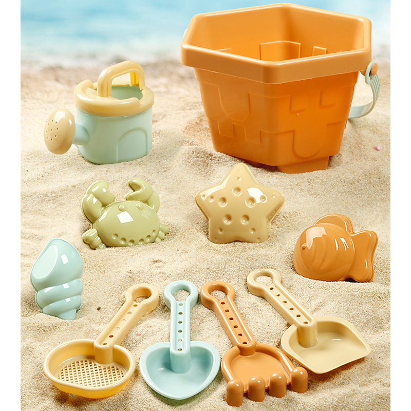 Beach Toys Sand Toys Set For Kids Collapsible Sand Bucket And Shovels ...