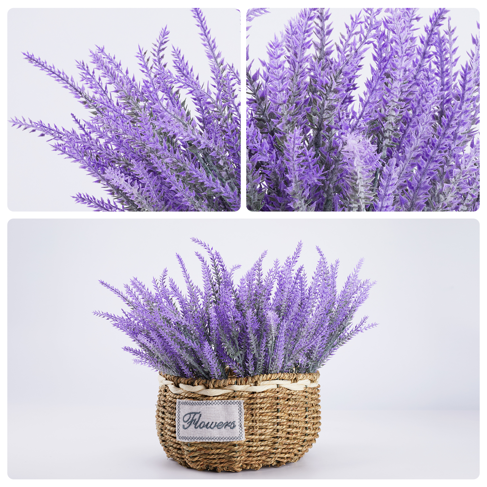 10pcs artificial lavender artificial flower flower realistic simulation ...