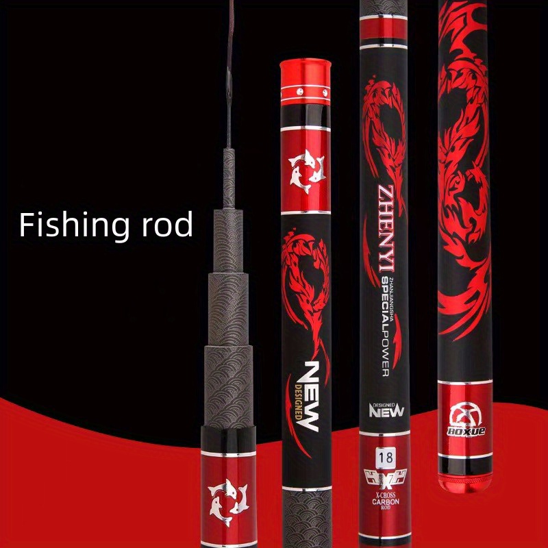Ultralight Carbon Fiber Telescopic Fishing Rod Freshwater - Temu