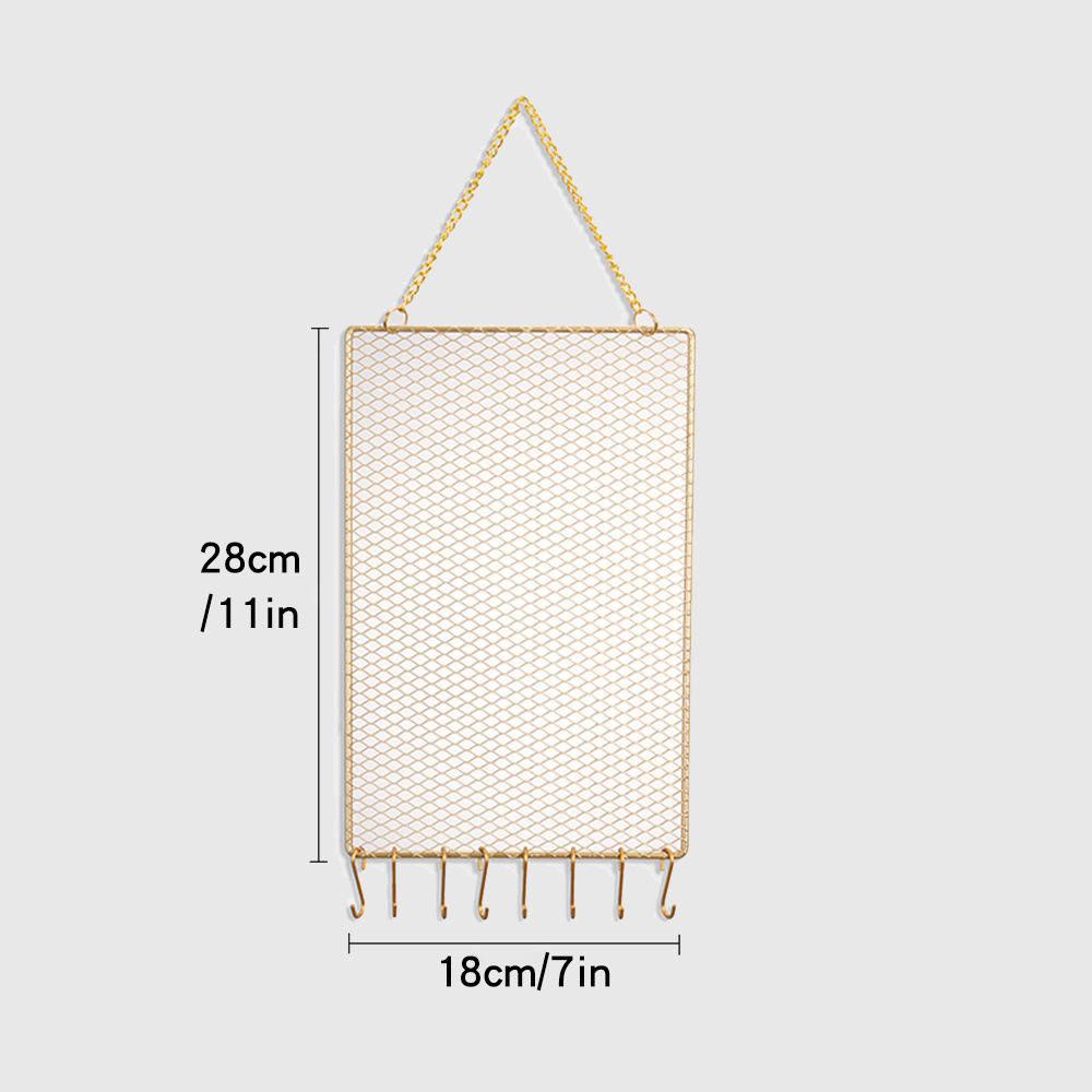 Jewelry Display Shelf Wall Hanging Jewelry Organizer - Temu