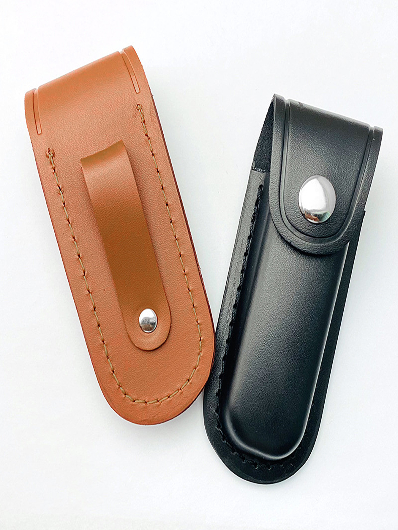 Carry All Your Outdoor Gear With This Leather Sheath Holder Pocket ...