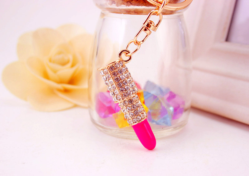 Lipstick Key Chain Ladies Bag Accessories Metal - Temu Norway