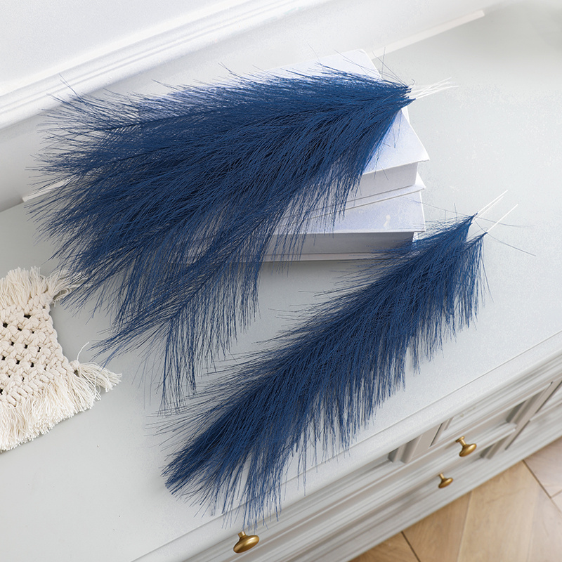 12pcs Artificial Pampas Grass Simulation Pompous Grass Plants For Diy ...