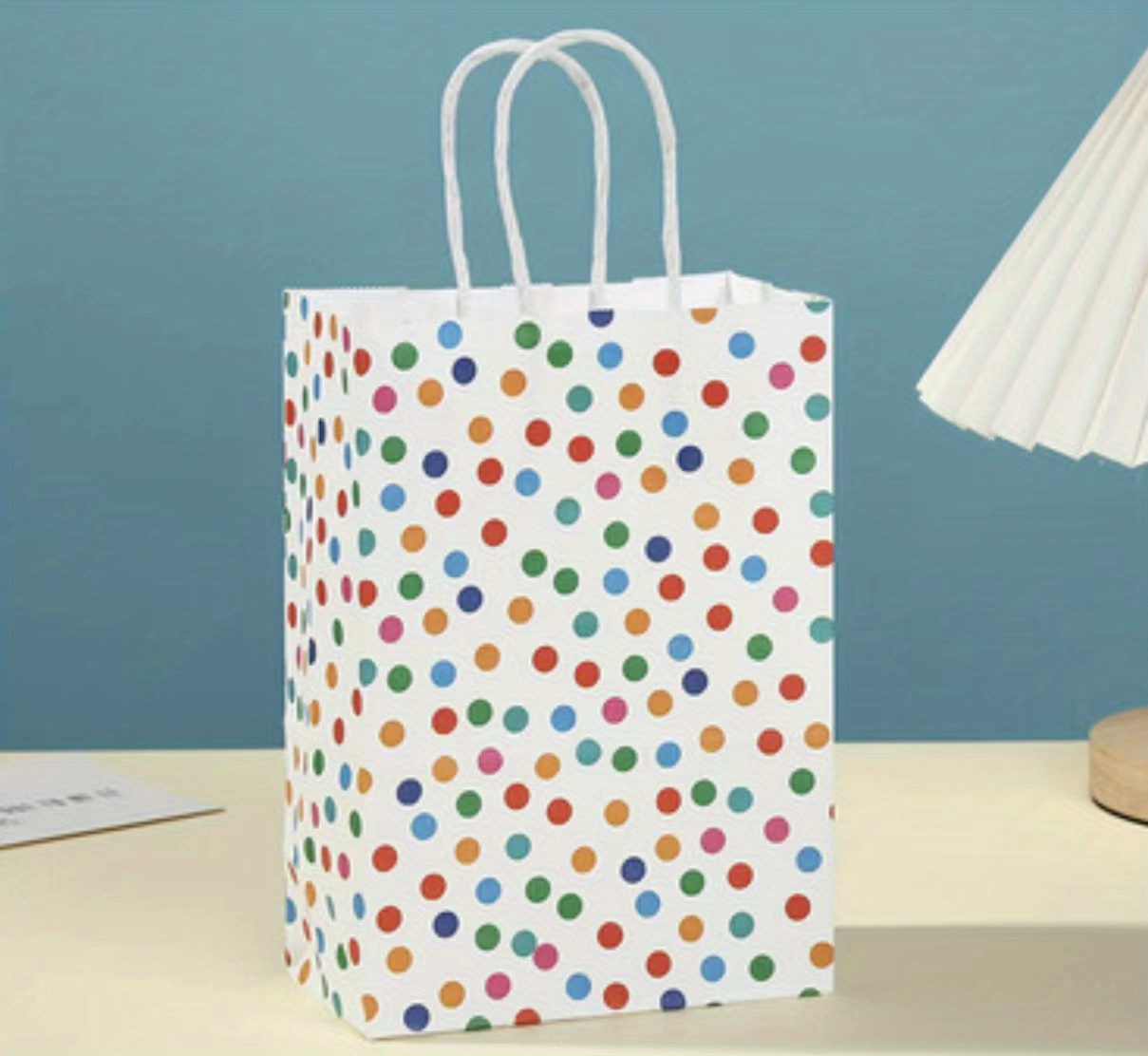 Birthday Gift Bags Party Favor Treat Bags Handles Rainbow - Temu United ...