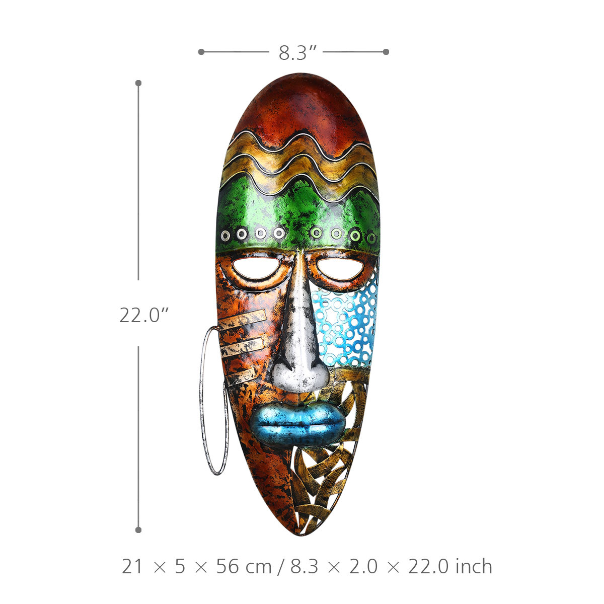 African Tribal Face Mask Wall Hanging - Temu