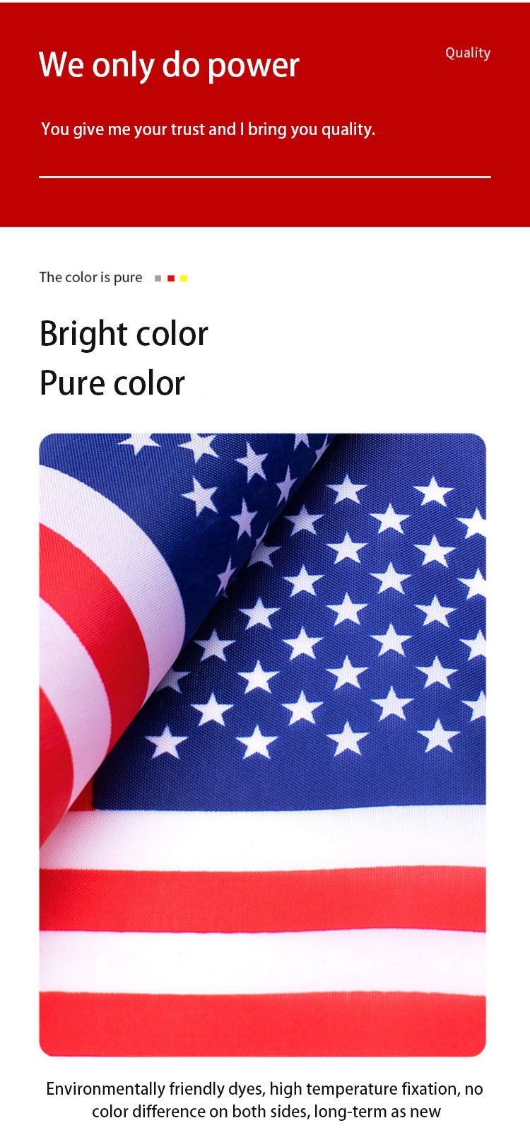 Wooden Pole American Flag Hand Flag Wooden Flagpole - Temu