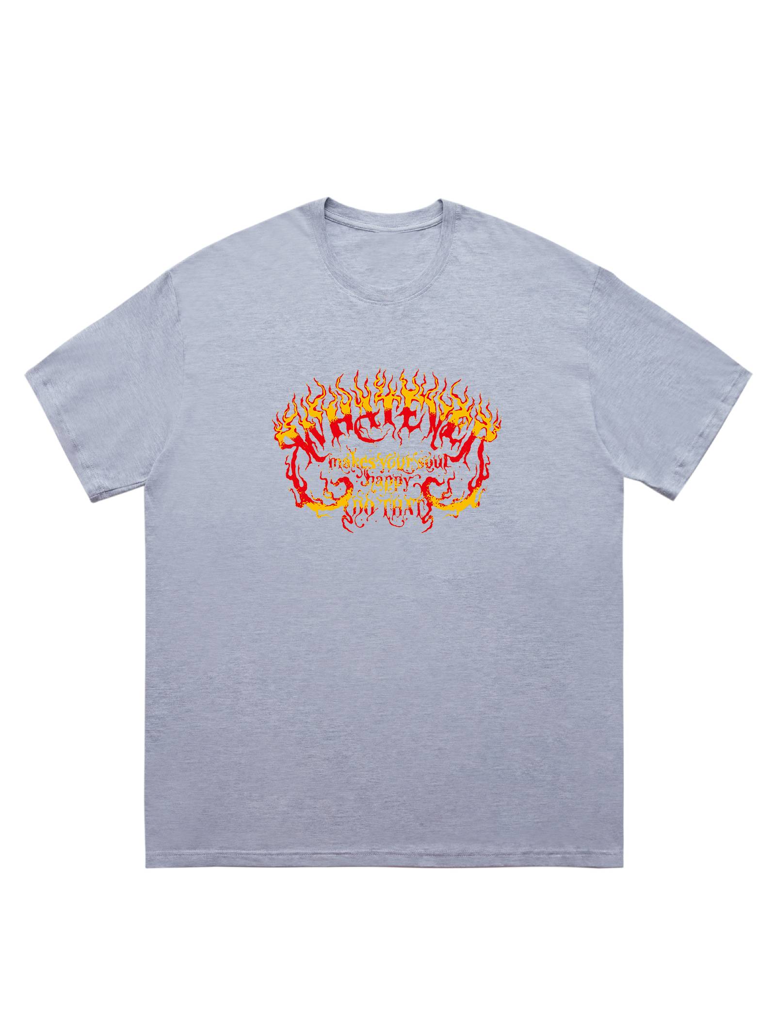 men's trendy casual fire " " print tees - Temu Norway