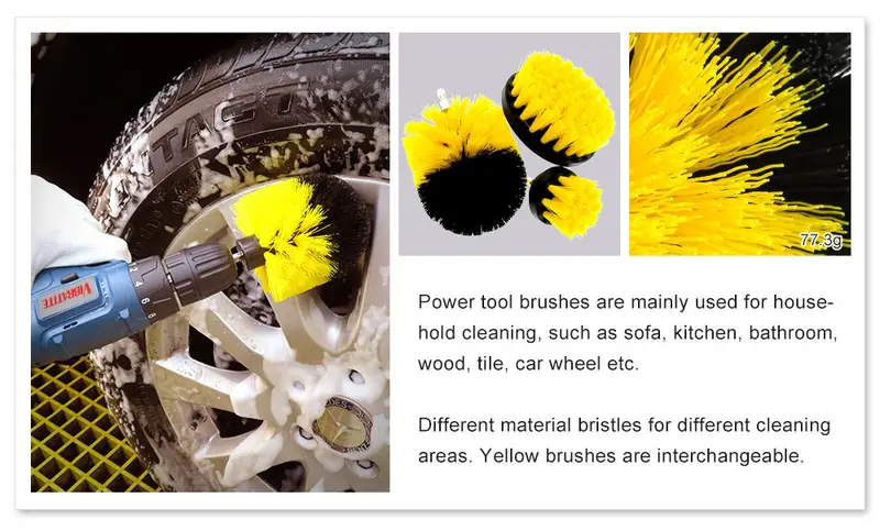 Drill Brushes Power Scrubber Cleaning Brush Grout Drill - Temu Drill Brushes Power Scrubber Cleaning Brush Grout Drill - Temu