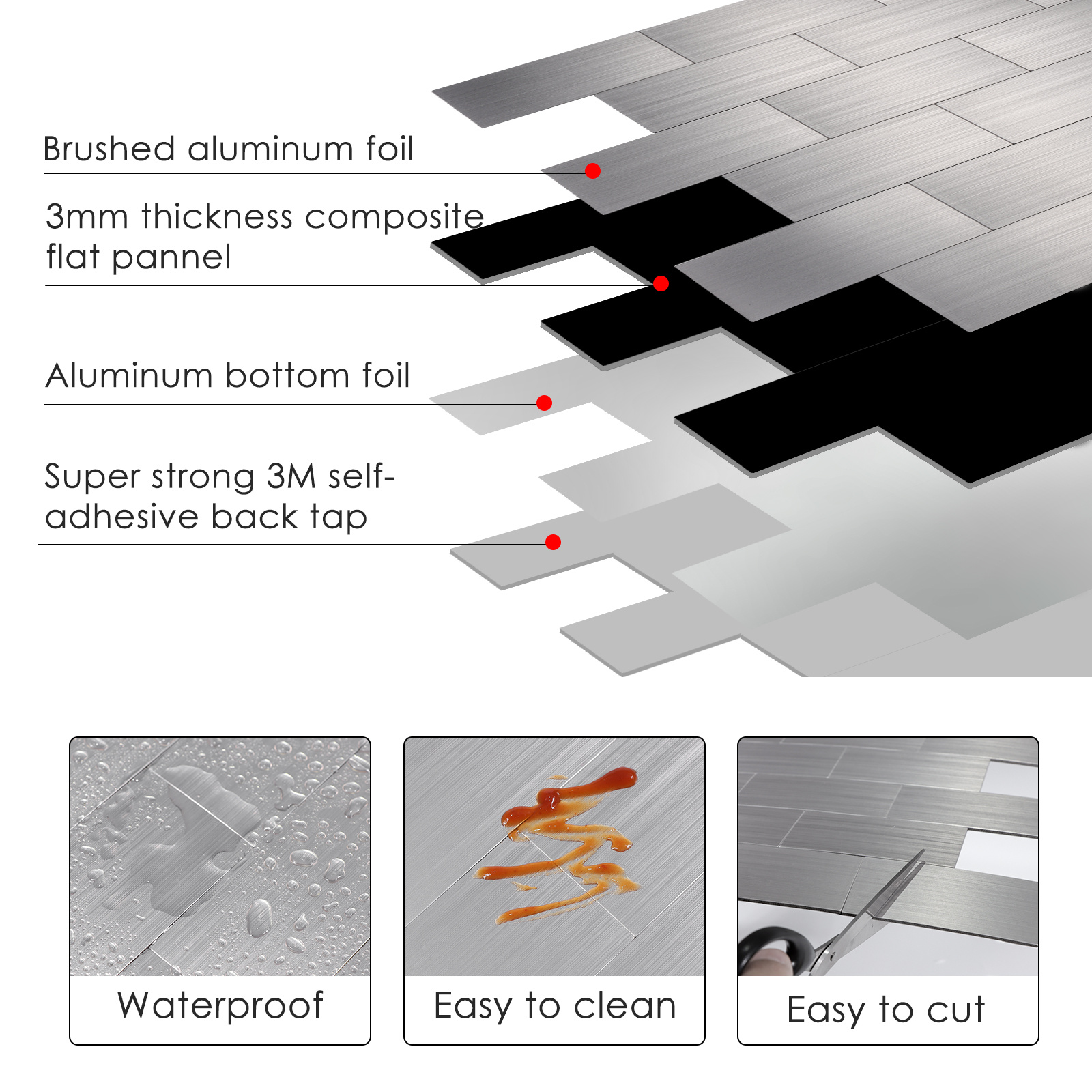 tile self 3d ceramic tile wall renovation - Temu Australia