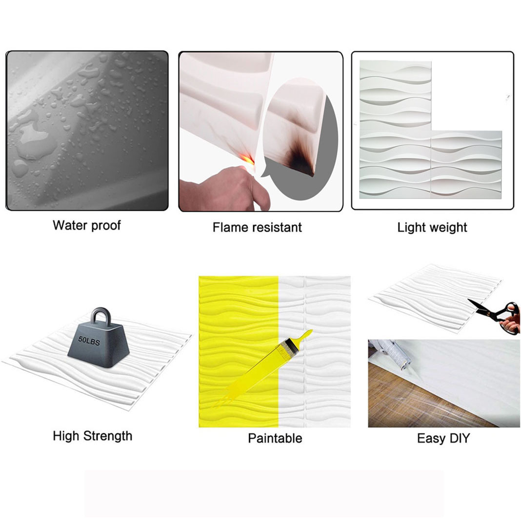 Transform Your Home With These 4 Super 3d Art Wall Panels - Vinyl Panel ...