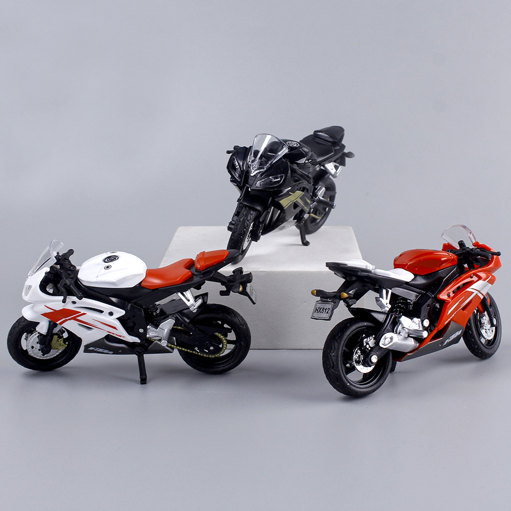 Alloy 1 18 Motorcycle Model Kids Toy Car Ornament Glide Car Model Boy ...