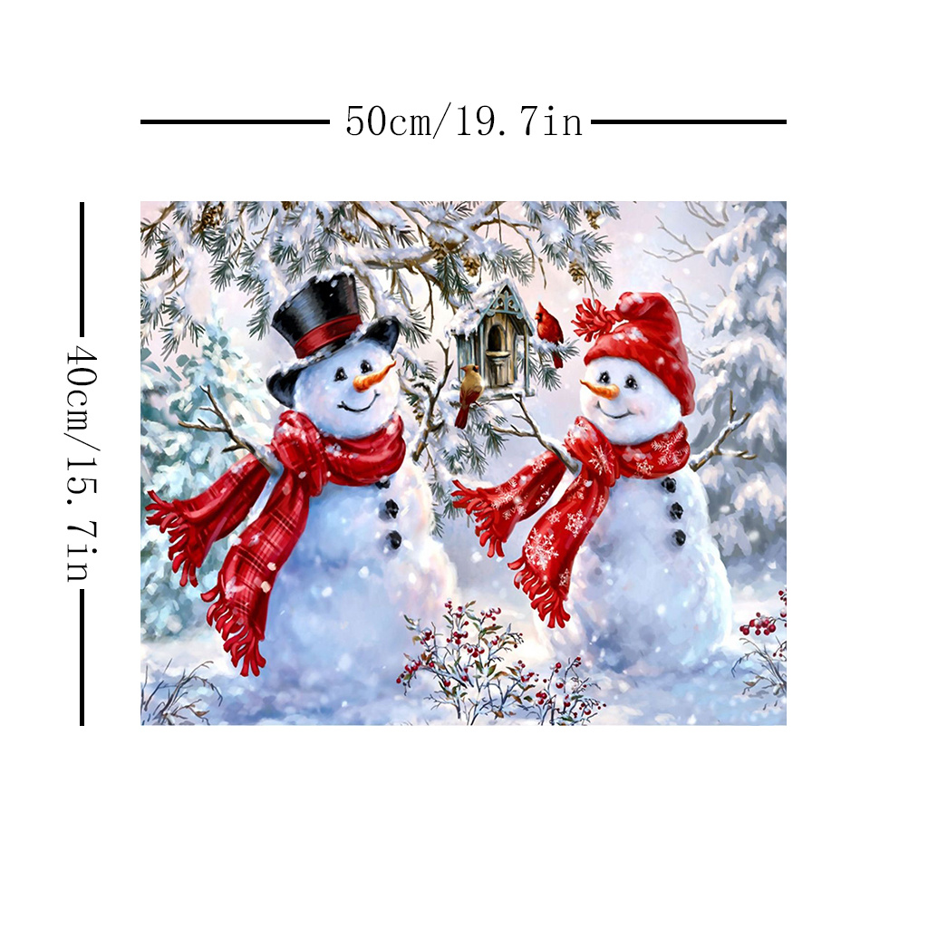 Oil Set Snowman Suitable Diy - Temu New Zealand