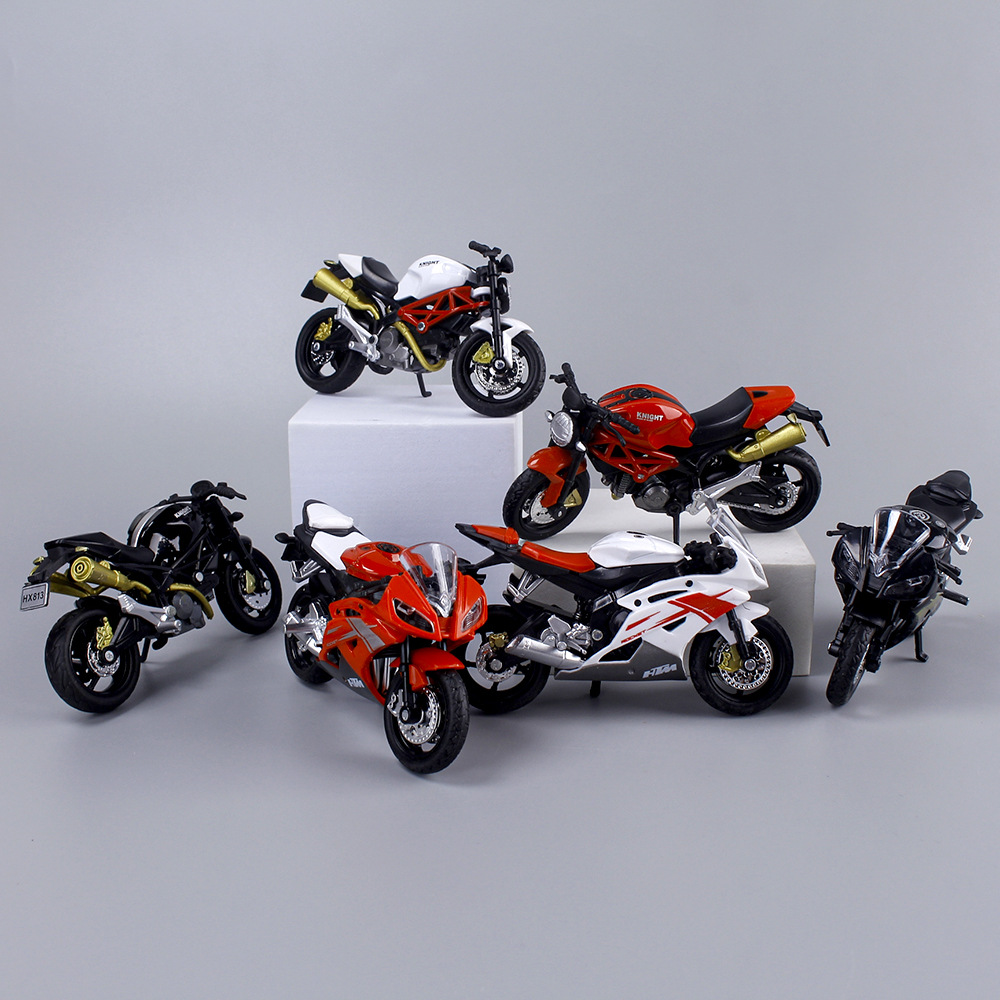 Alloy 1 18 Motorcycle Model Kids Toy Car Ornament Glide Car Model Boy ...