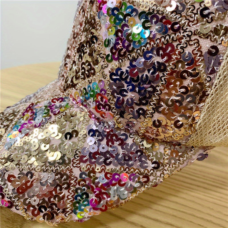 Sequin Plaid Sparkling Baseball Cap Mesh Breathable Trucker - Temu ...