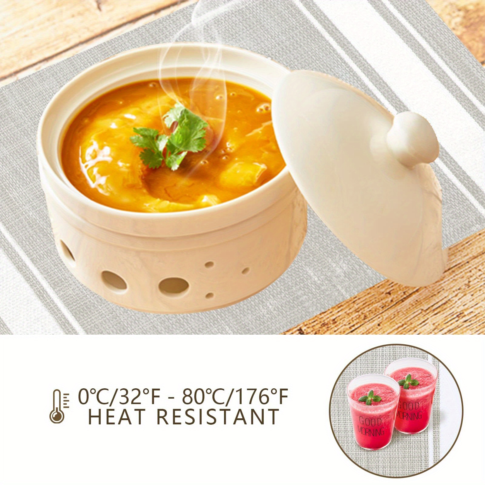 Pvc Vertical Stripe Placemat Woven Table Mat Washable - Temu New Zealand