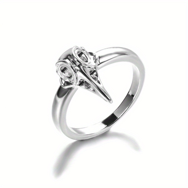Halloween Crow Ring Female Exaggerated Personality match - Temu United ...