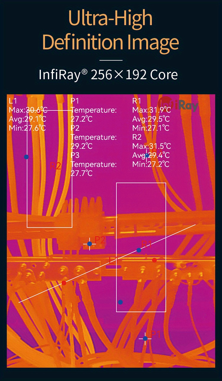 Infrared Temperature Measurement Mobile Phone Thermal Camera High ...