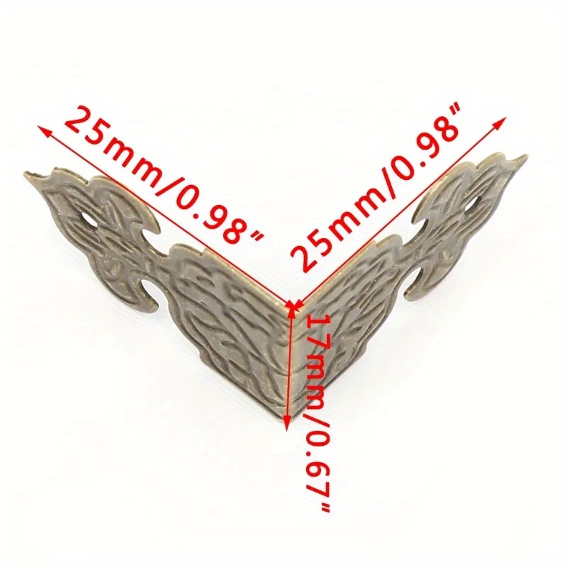 Decorative Corner Bracket Furniture Wood Box Feet Furniture - Temu