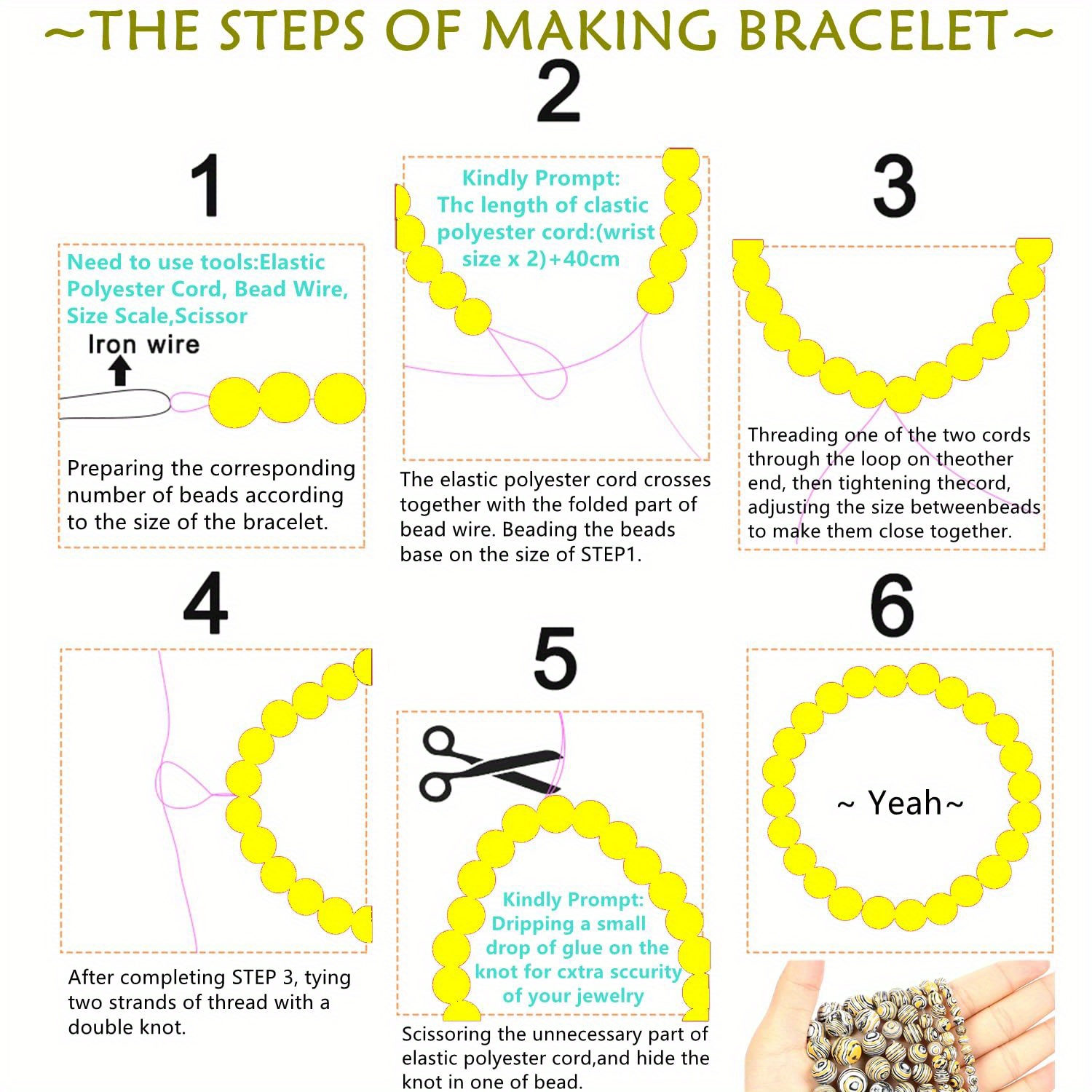 Stone Bracelets - Temu Netherlands