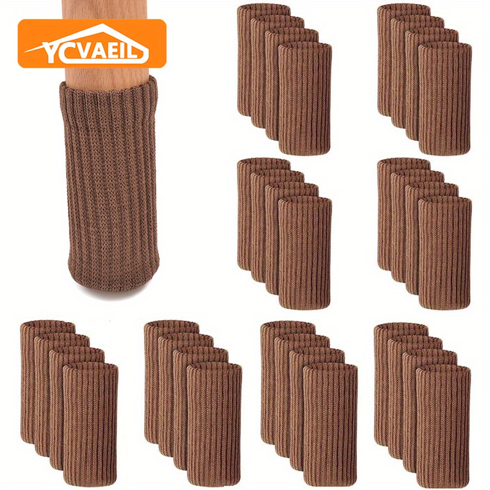 Chair Leg Floor Protectors Knitted Furniture Feet Socks Non - Temu ...