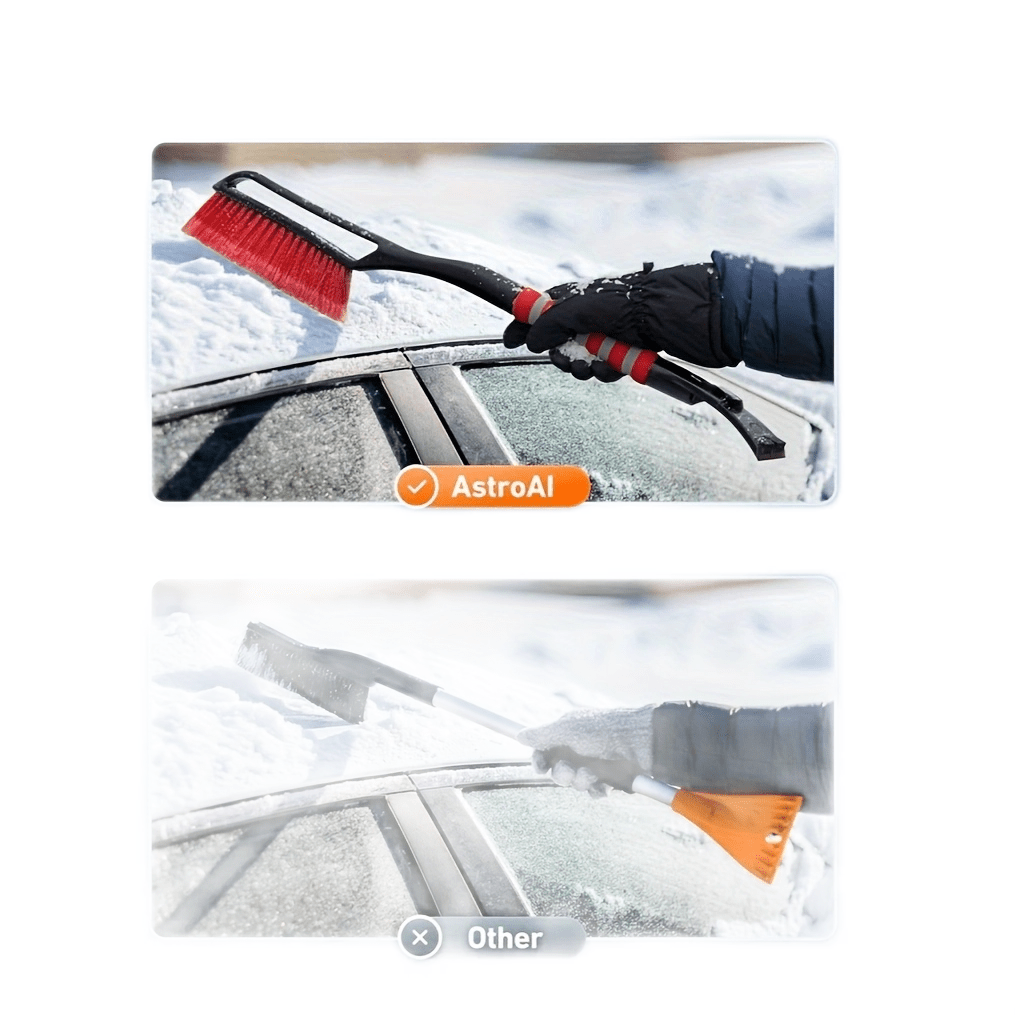 car snow plow removable ice scraper ergonomic - Temu United Kingdom