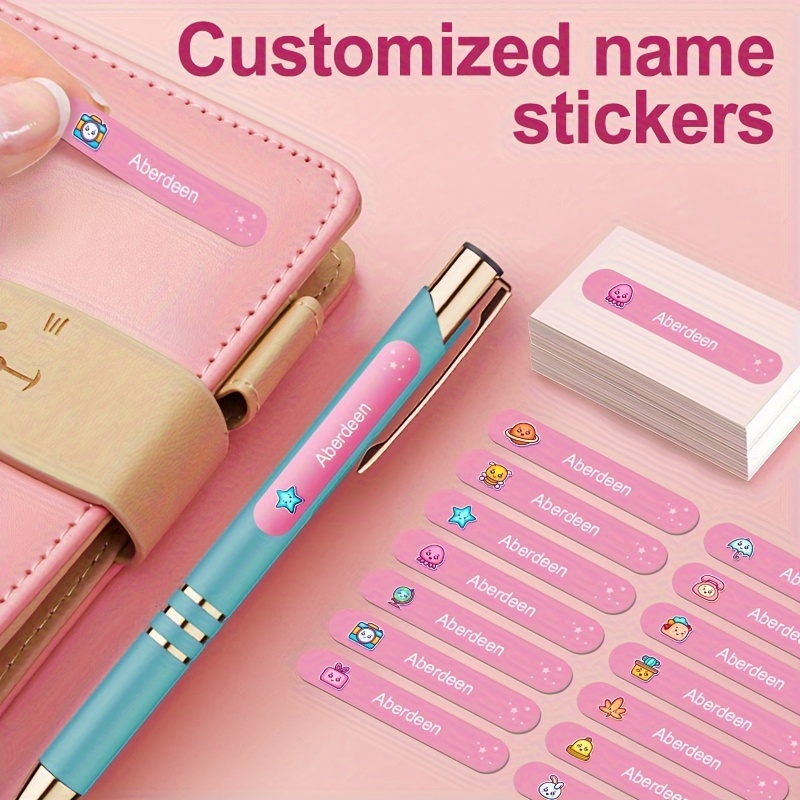 Custom Name Badges School Supply Labeling Activities - Temu Australia